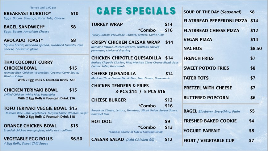 Between the Rinks Cafe - Restaurant & Bar - Great Park Ice & FivePoint ...